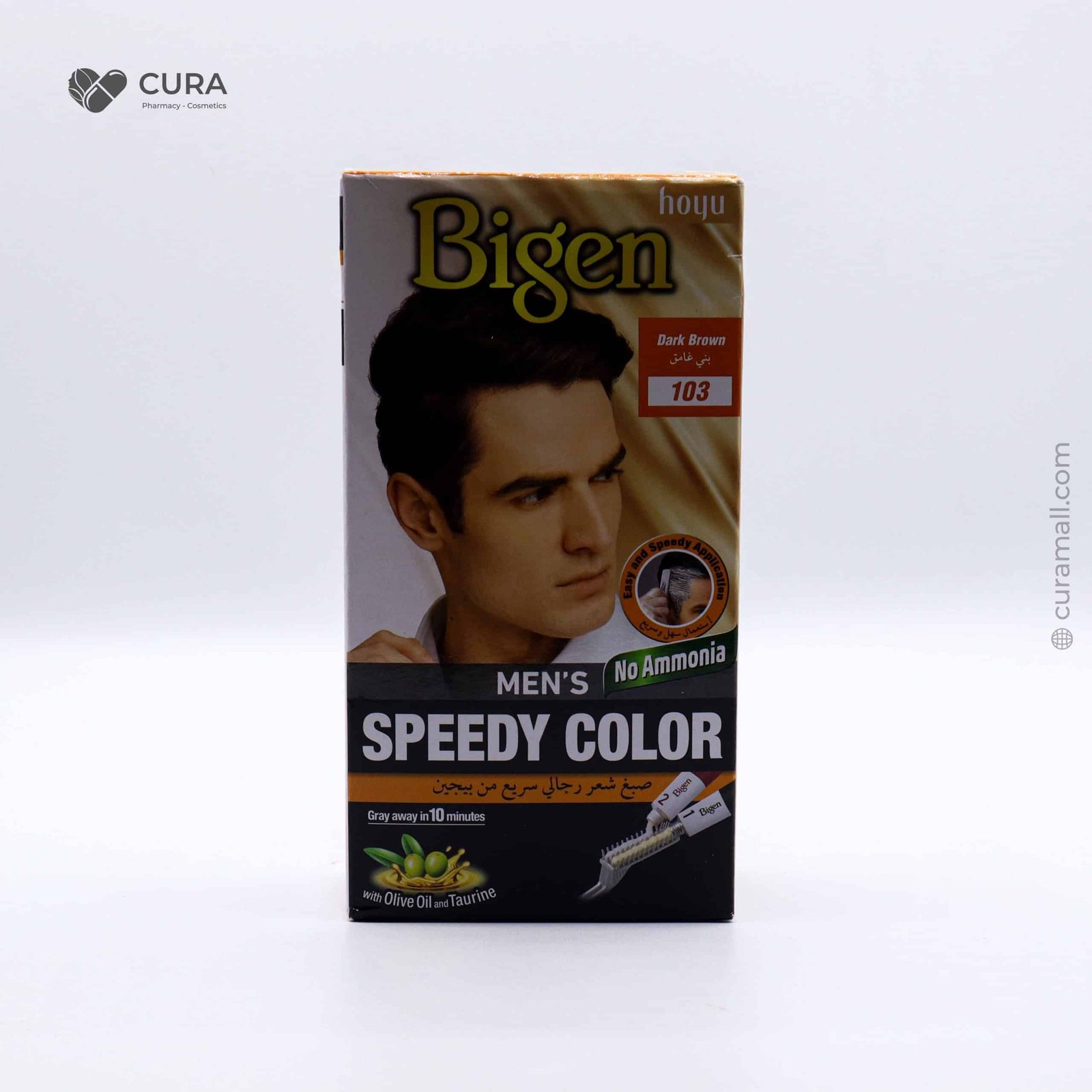Bigen Men Hair Color 103 80ml | Cura Mall